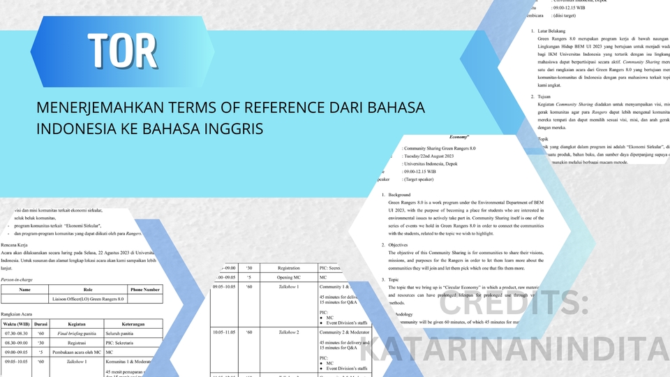 TERJEMAHAN INDO ENG DAN ENG INDO