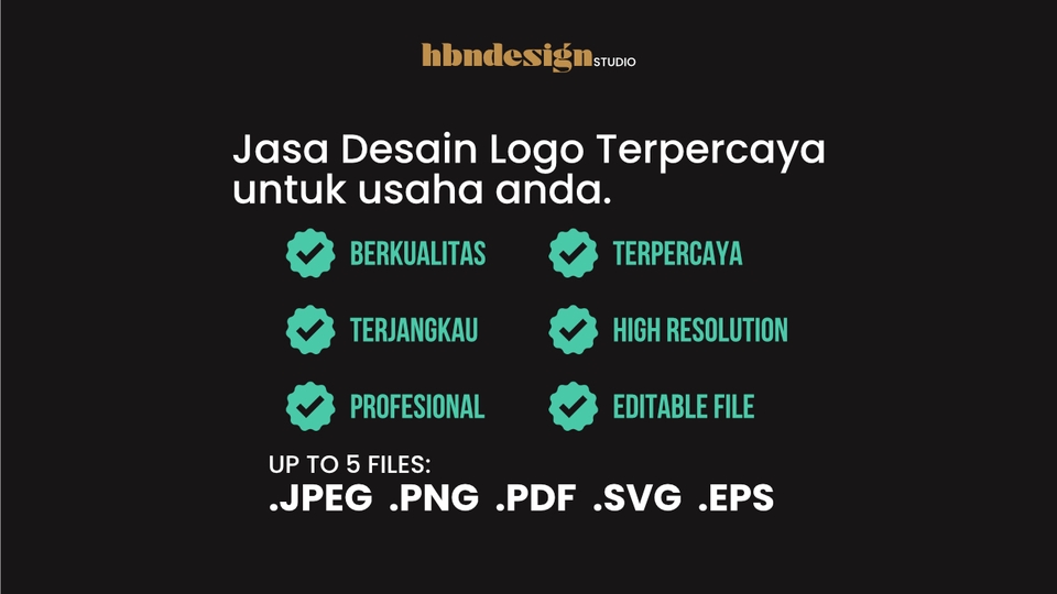 DESAIN LOGO PROFESIONAL, MODERN & MINIMALIS