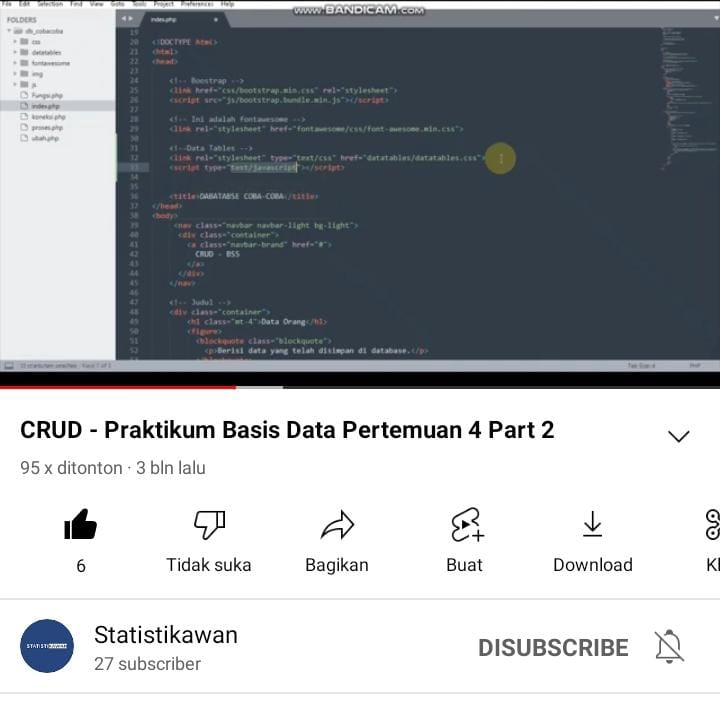 Olah Data Statistik dan Machine Learning, dan DataBase