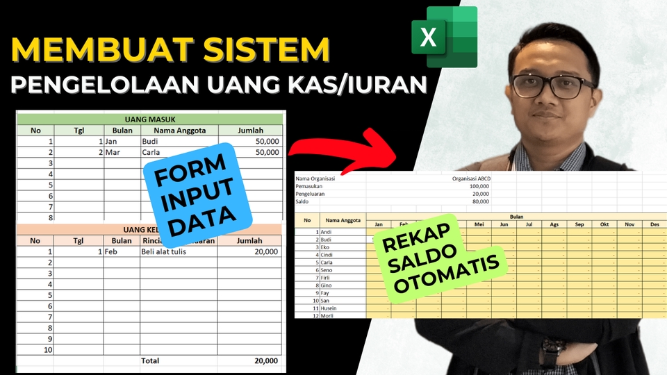 Excel dan google sheet