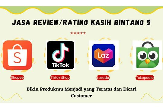 Memberi Review/Ulasan/Rating Bintang 5 Marketplace Online Shop ...