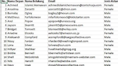 Jasa Input Data ke dalam excel