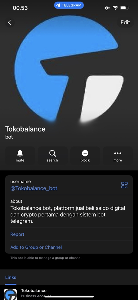 Jasa buat bot telegram fitur melimpah