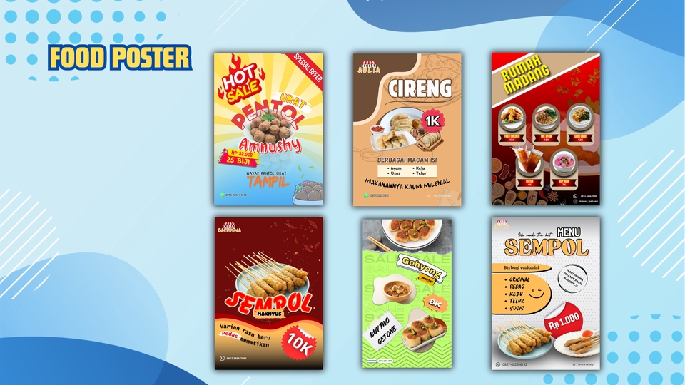 JASA DESAIN POSTER DAN BANNER UNTUK PRODUK ANDA