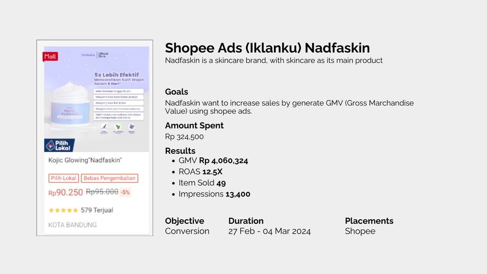 Facebook Ads Reguler | Facebook Collaborative Ads (CPAS) | TikTok Ads
