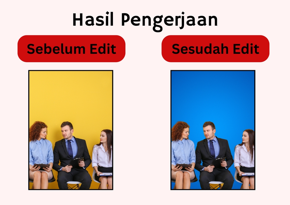 Jasa Edit Foto ( Hapus / Ganti Background) Lewat Canva