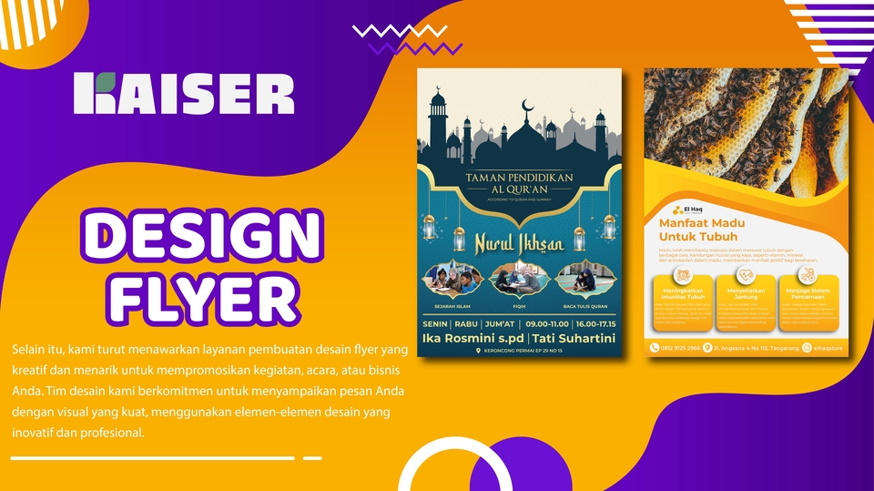 DESIGN BANNER, POSTER, PAMFLET, FLYER, FEEDS INSTAGRAM, DLL