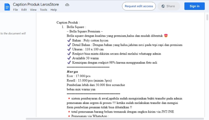 membuat Caption di Segala Sosial Media