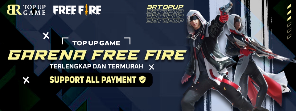 Design Banner Website TopUp Game