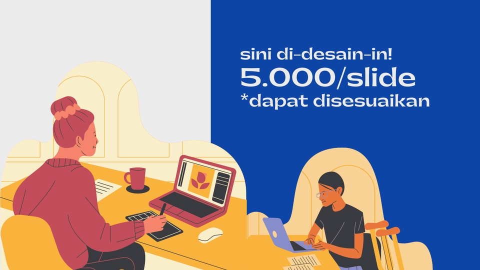Jasa Desain Presentasi (PPT, Google Slides, Canva)