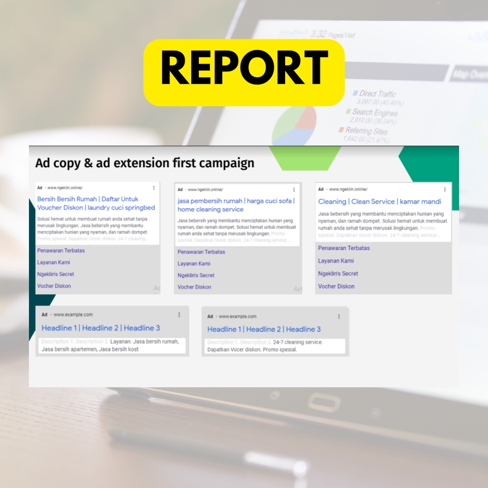 JASA GOOGLE ADS TERMURAH DAN TERBAIK | SETTING CONVERSION | REPORT RUTIN
