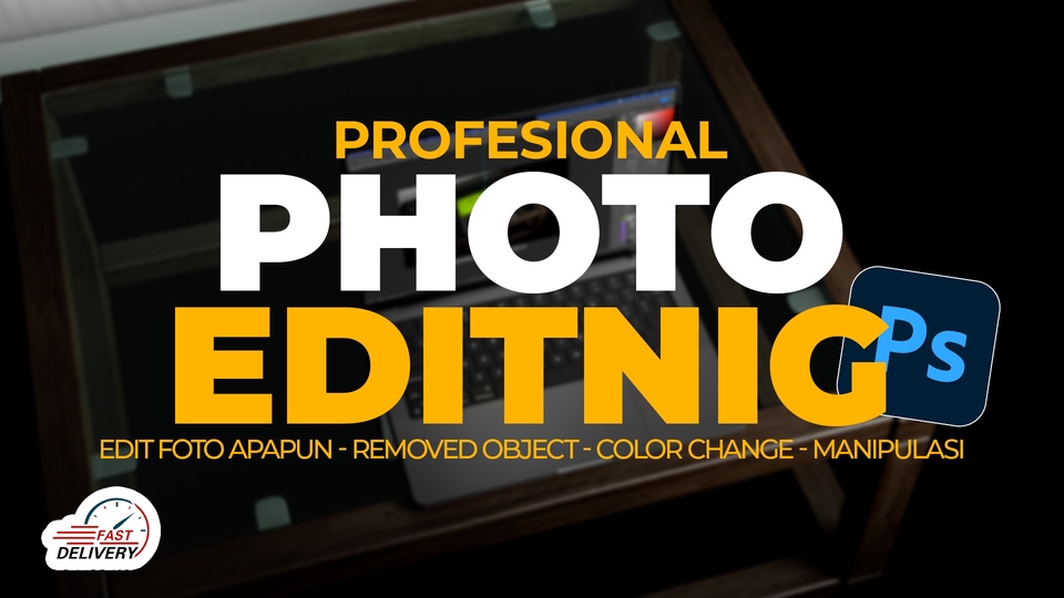 Edit & Design Foto apapun, Cepat, dan Hasil Profesional