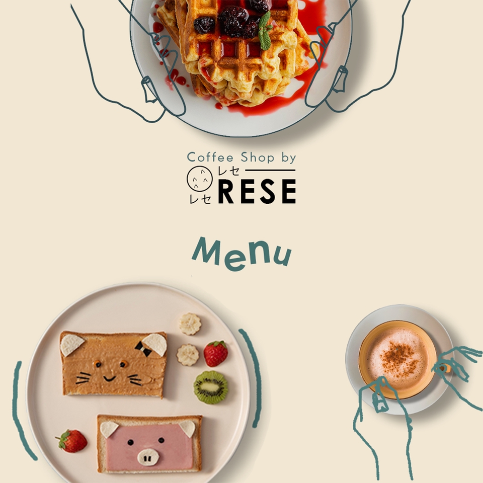 Desain Banner Restoran/Perusahaan dengan Gaya Modern-Minimalis
