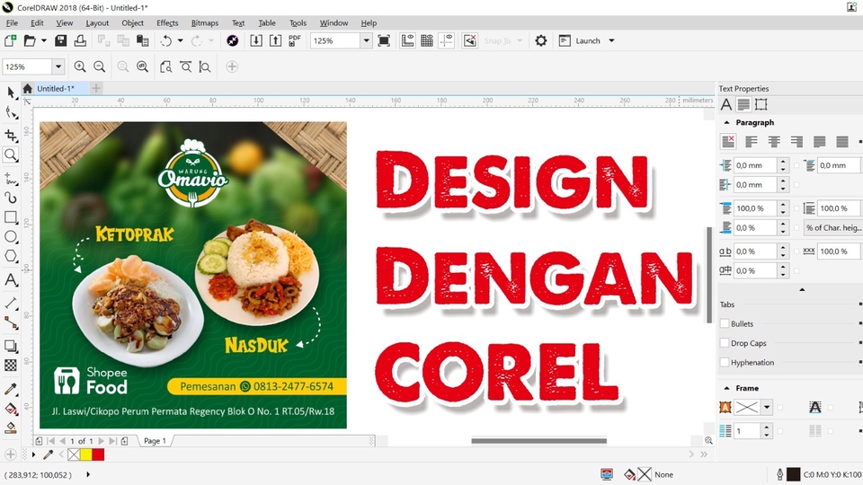 Sample Banner Promosi Produk UMKM