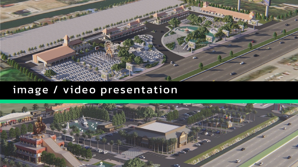 รับ Render ภาพและ VDO 3D Perspective/Presentation/งานโปรเจคขนาดใหญ่