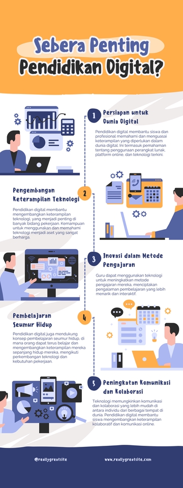 Infografis Meningkatkan Penjualan / Infografis Data / Infografis Materi