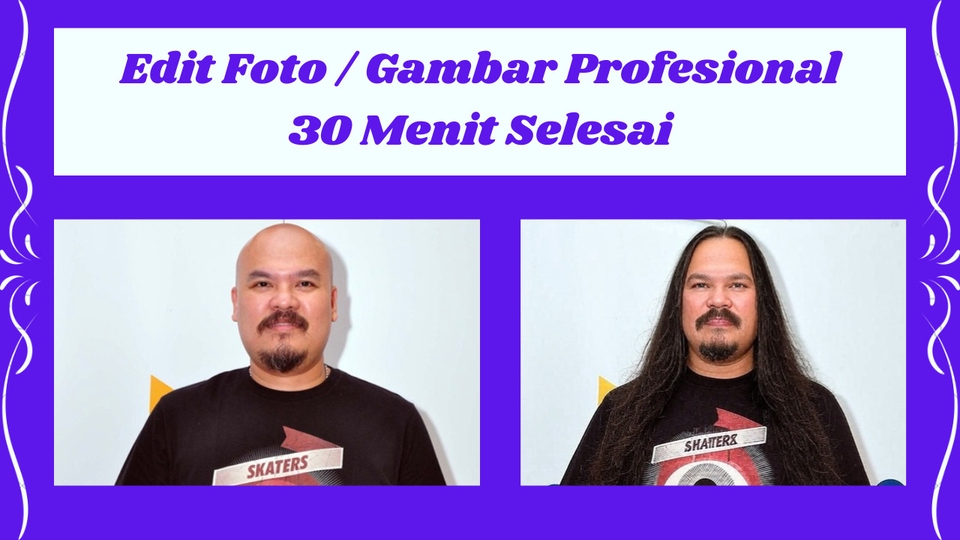 Edit Foto dan Gambar Profesional 30 Menit Selesai