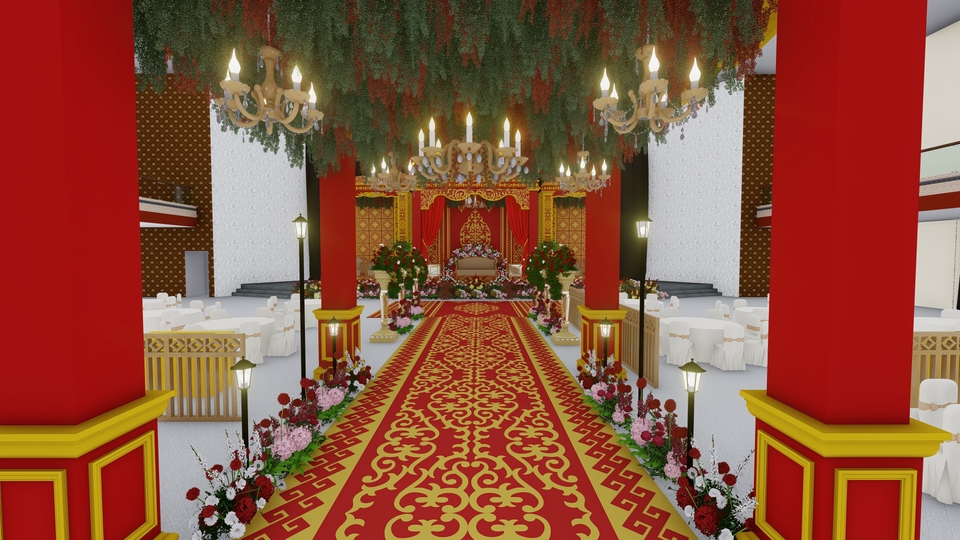 3D Pelaminan Wedding