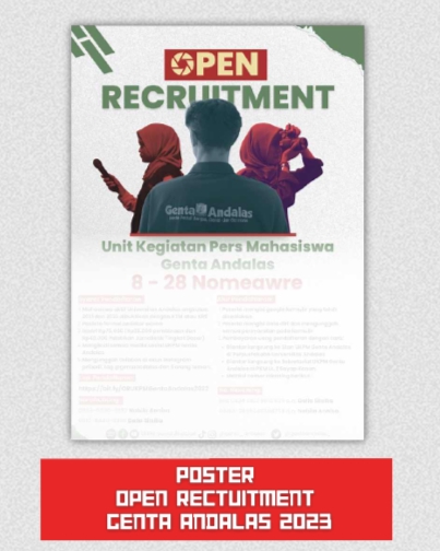 Desain Poster for your promotion, information, etc