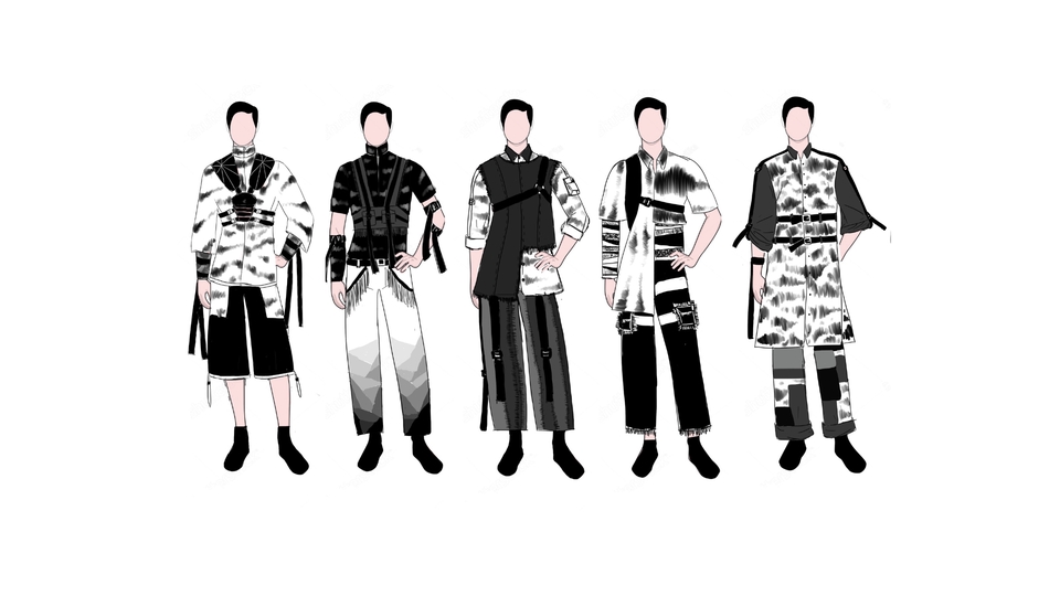Digital Fashion Illustration 2 hari selesai