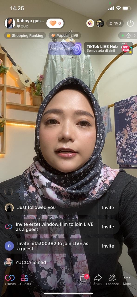 Tiktok Livestreaming Products