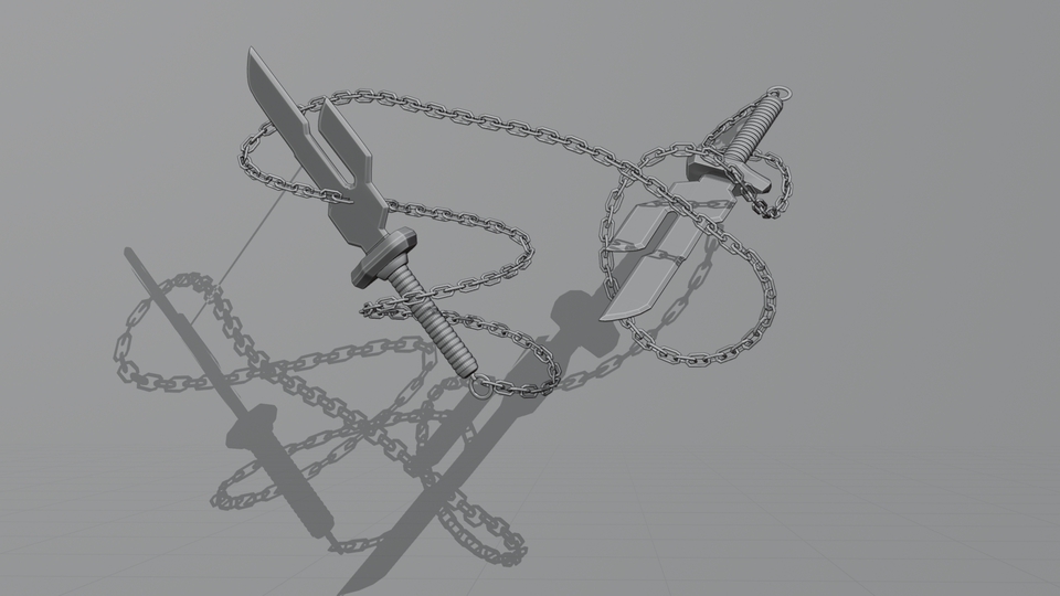 simple game asset 3d model