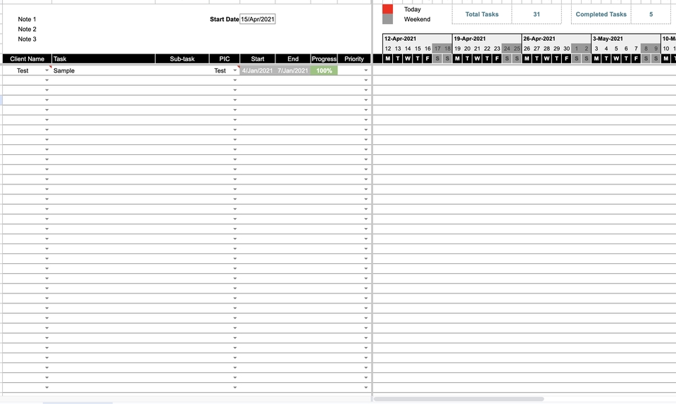 Data Template Design | ออกแบบไฟล์เก็บข้อมูล Google Sheet