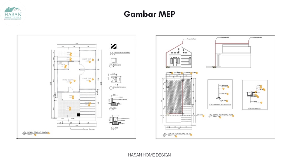 Jasa Gambar Kerja 2D Lengkap untuk Perizinan Bangunan Gedung (PBG)