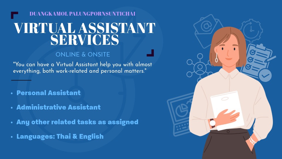 Virtual Assistant (Online & Onsite)