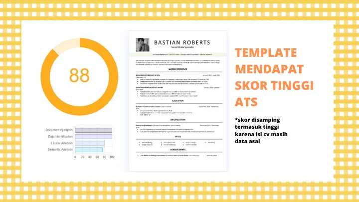 CV/RESUME ATS FRIENDLY + KONSULTASI AGAR LEBIH DILIRIK HRD