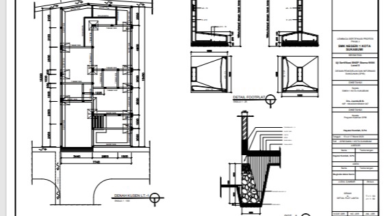 JASA DRAFTER GAMBAR KERJA/ DESAIN BANGUNAN Arsitek Profesional