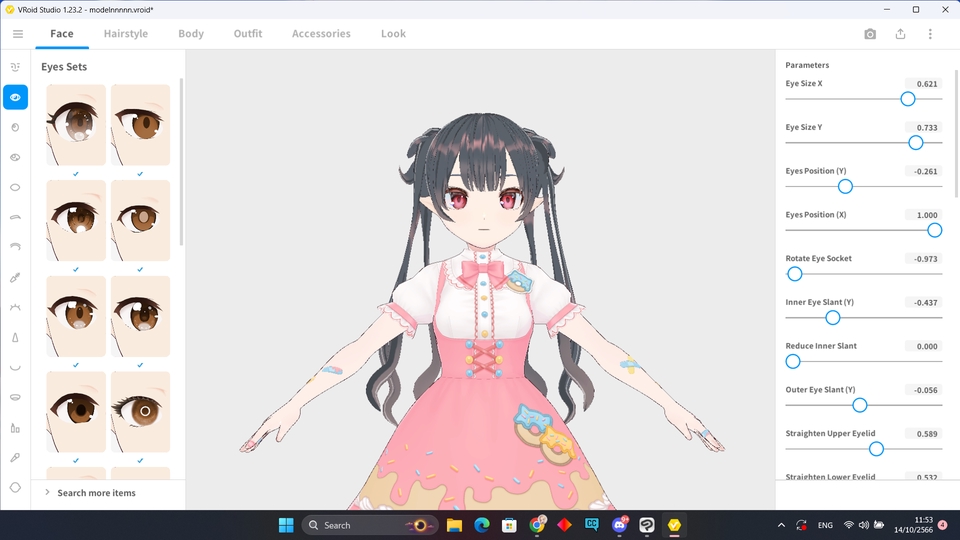 รับทำโมเดลVtuber 3D (ทำจากVroid Studio)