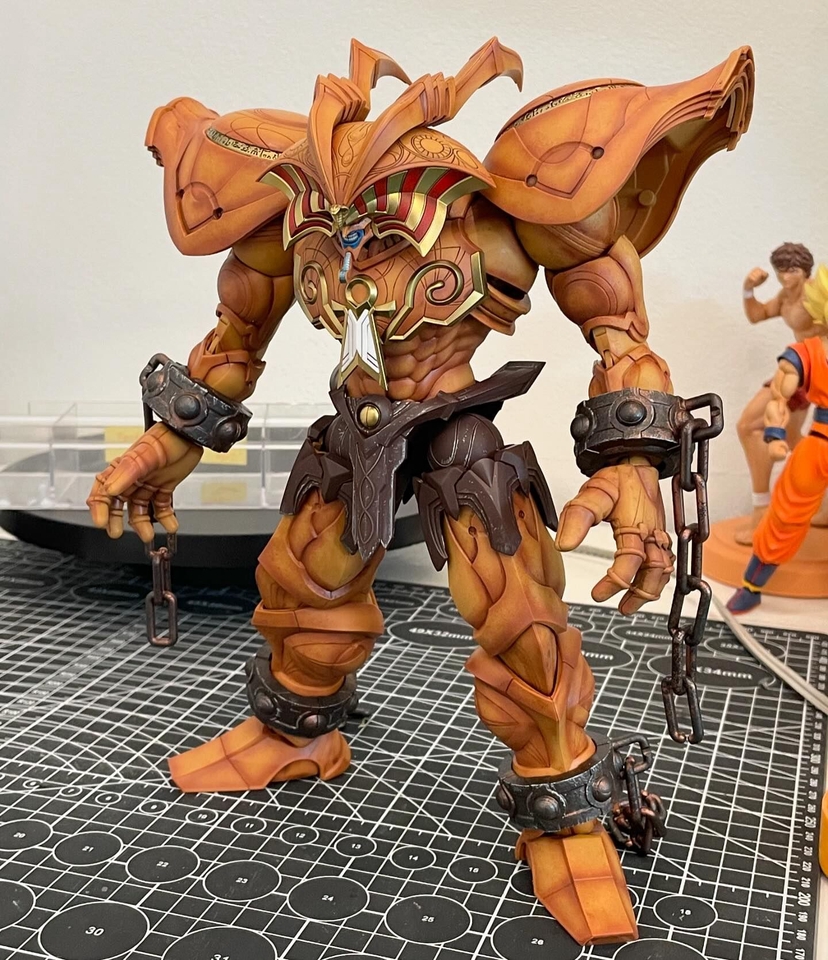 งานทำสี Exodia Figure rise Standard Plastic kit