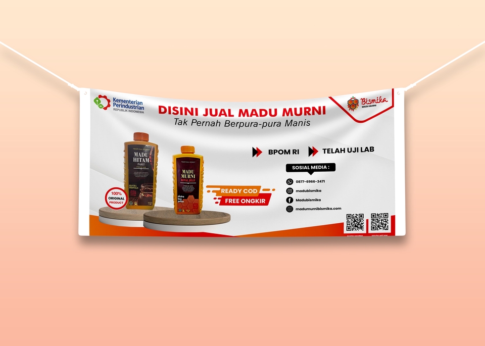 Desain Banner Murah Meriah