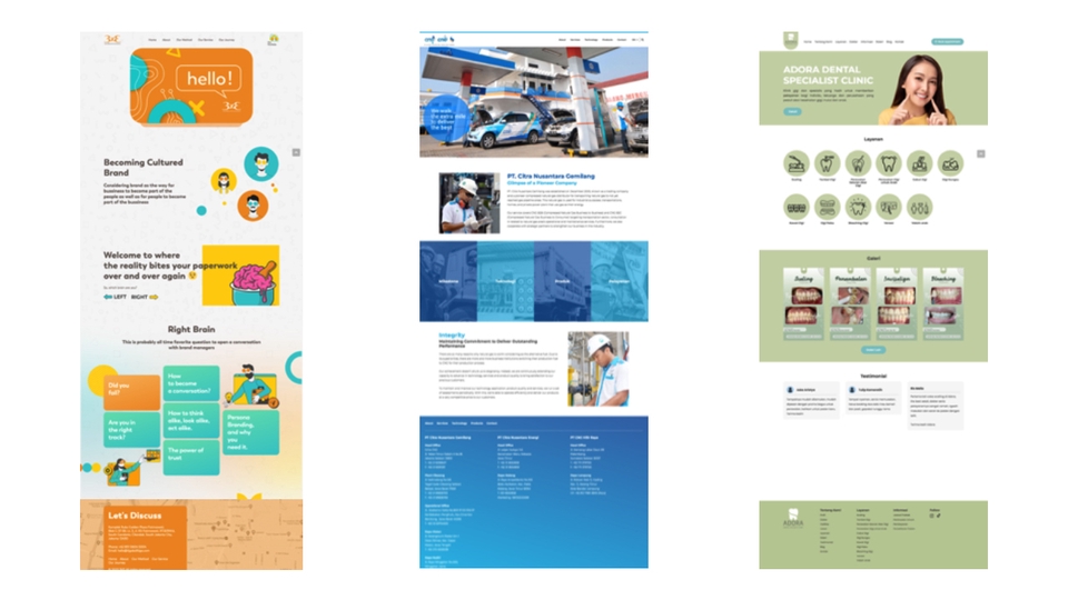 Jasa Pembuatan Website + SEO (Company Profile, Blog, Portal News)