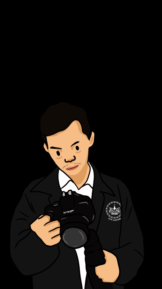 Desain Karakter Simple 1 Hari Jadi