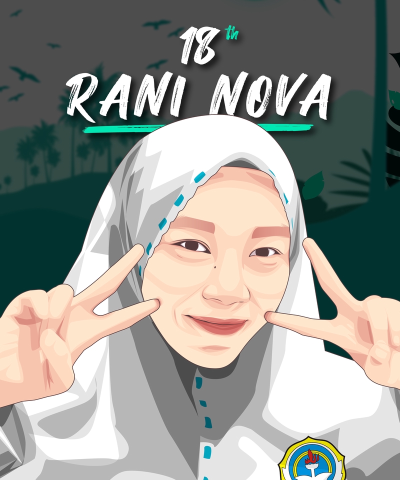 JASA DESAIN ILUSTRASI VEKTOR PORTRAIT MURAH, UNLIMITIED REVISI, GASAMPE ...