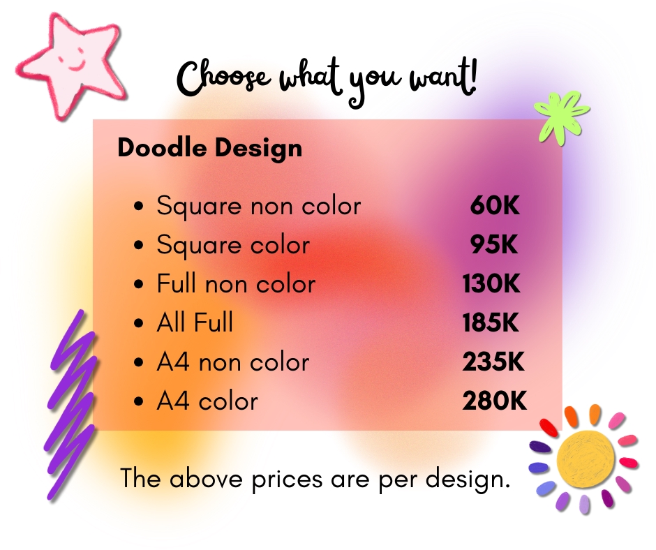Desain Doodles High Resolution & Affordable Prices