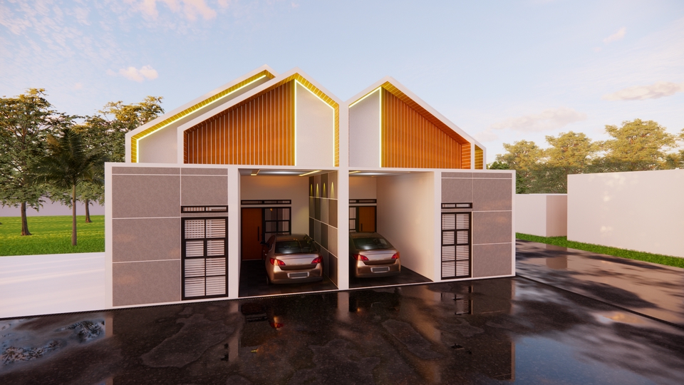 Desain Rumah I 3D Modeling I Rendering I DED I Renovasi