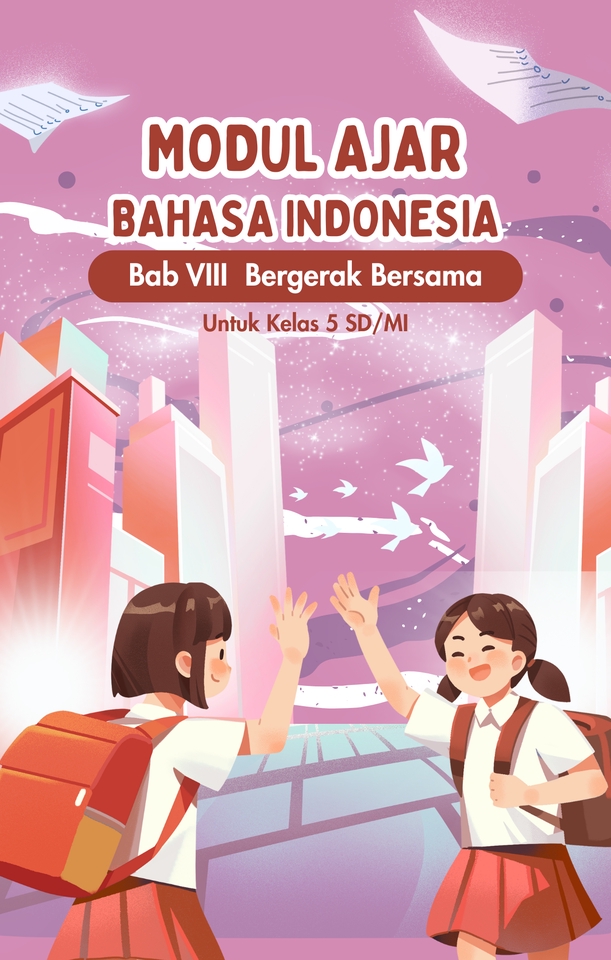 Desain Cover Untuk Modul Pendidikan/Buku
