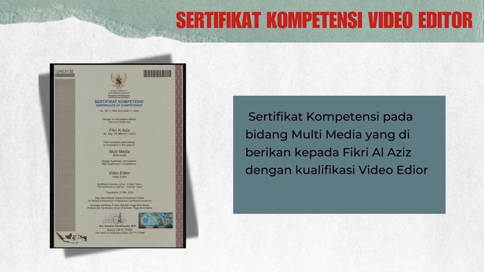 Video Editing kebutuhan youtube, Ig, Tiktok, dan Fb