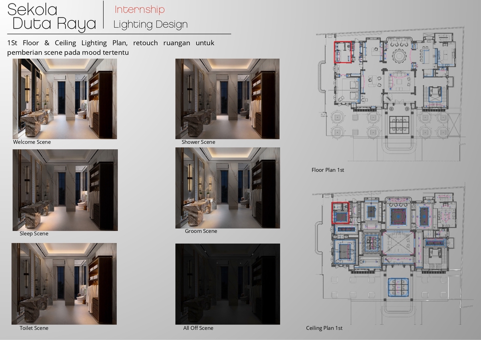 3D Modeling Eksterior dan Interior Bangunan