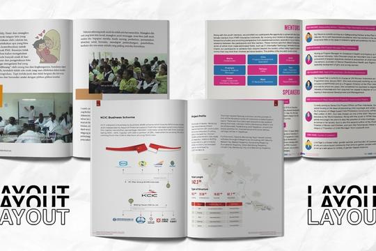 Desain Layout Buku/Majalah/Ebook/Buletin/Company Profil - Terpercaya ...