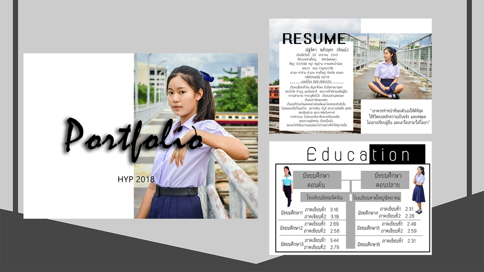 Portfolio&Resume (Thai&English)