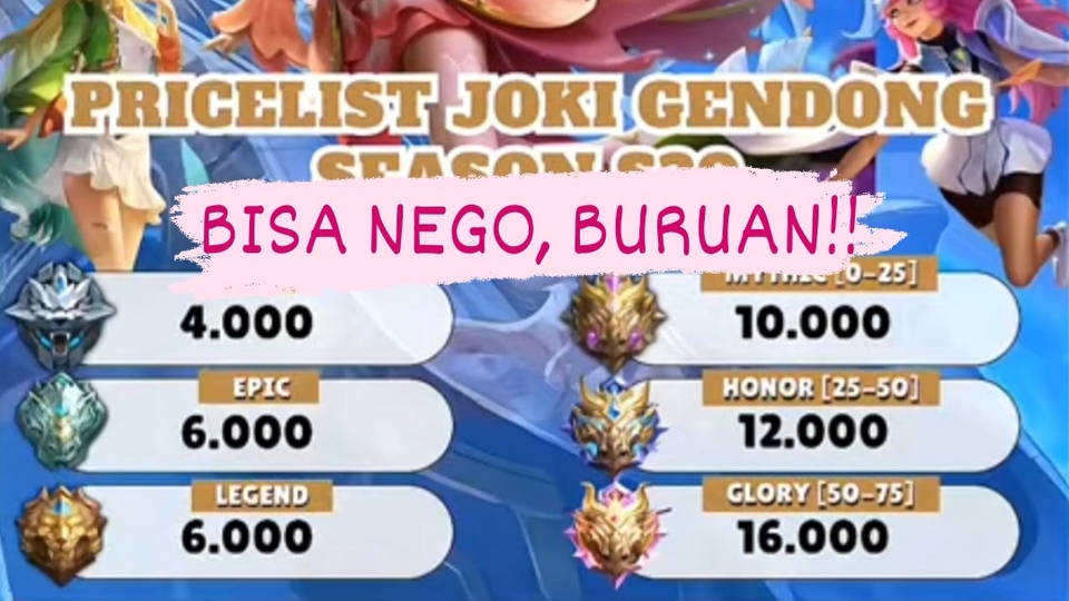 JOKI GAME MOBILE LEGENDS