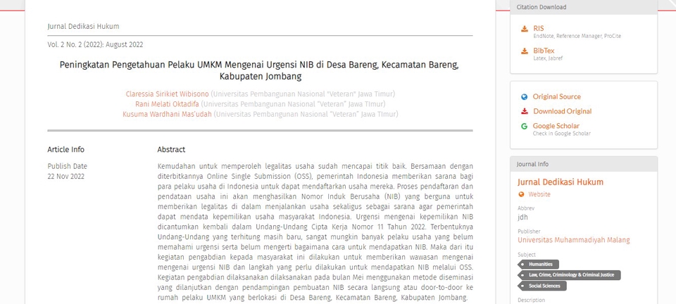 Jasa Penulisan Makalah, Paper, Jurnal Hukum