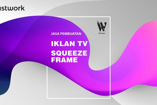 IKLAN SQUEEZE FRAME DI TV / IKLAN BENTUK "L" FRAME
