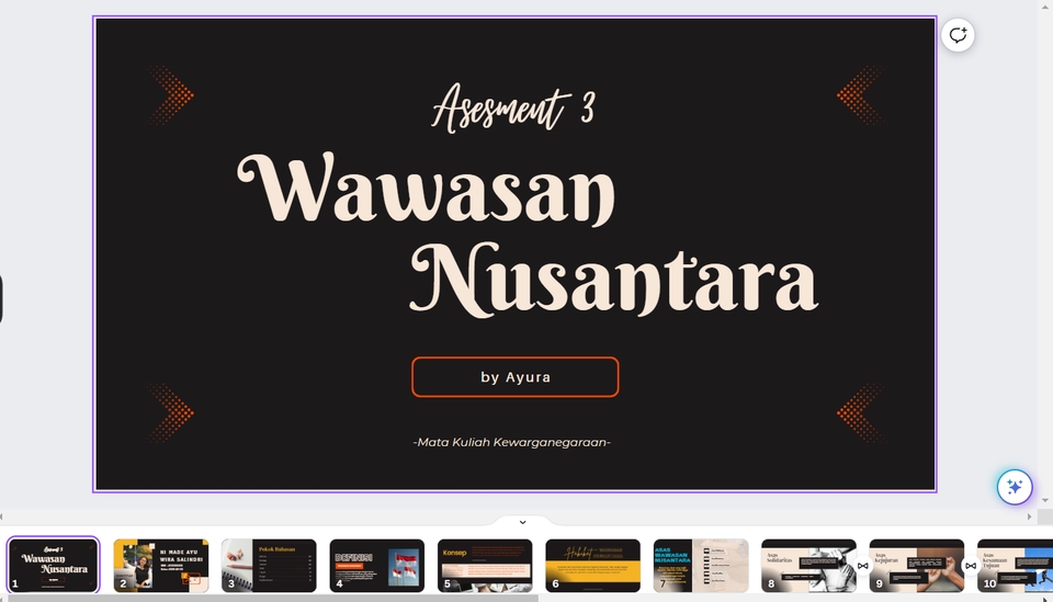 Pembuatan Presentasi (Powerpoint/Canva/Slides)