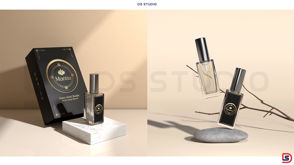 รับทำ 3D Model Products ภาพ Packshot, Mockup สินค้าเสมือนจริง