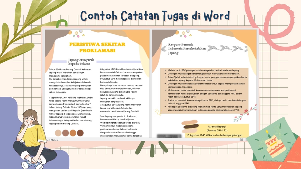 Pembuatan Catatan/Rangkuman Materi Sekolah & Kuliah yang Aesthetic
